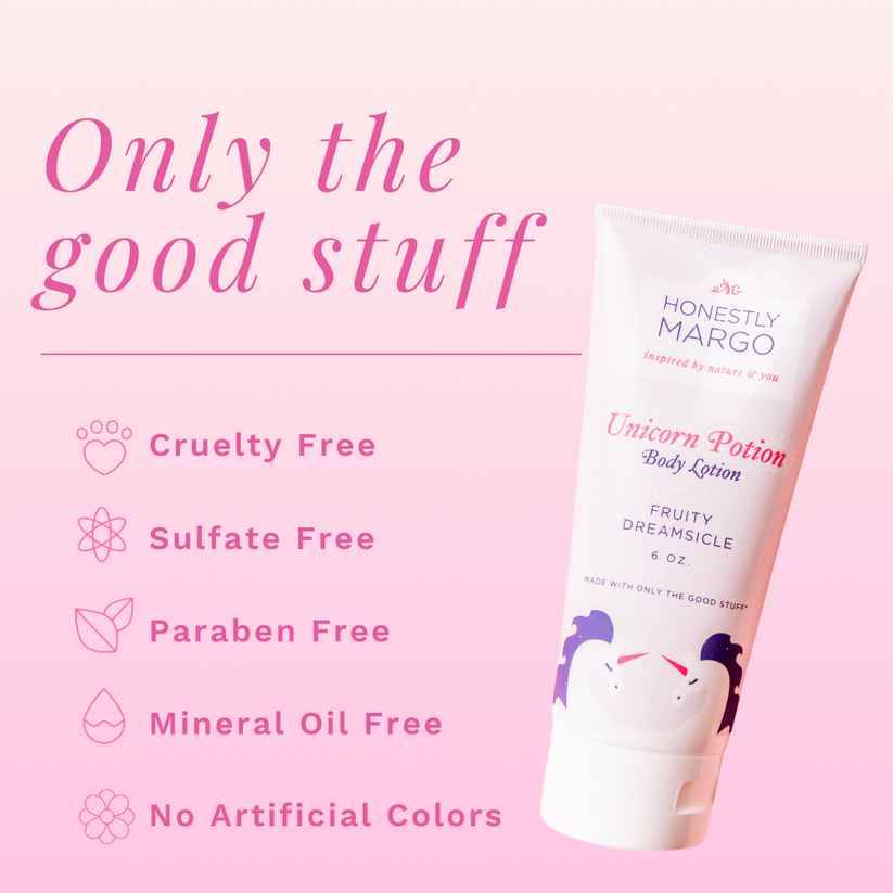 Unicorn Fruity Dreamsicle Potion Body Lotion | Honestly Margo