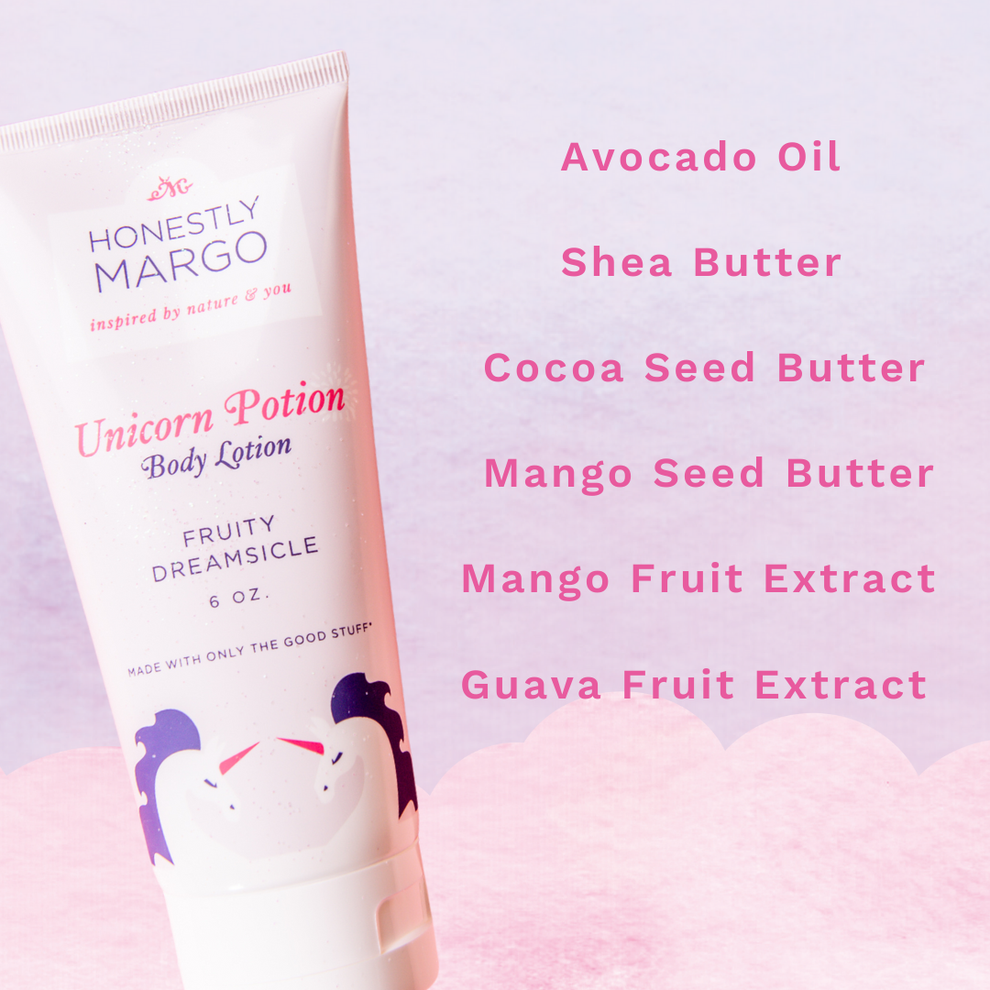 Unicorn Fruity Dreamsicle Potion Body Lotion | Honestly Margo