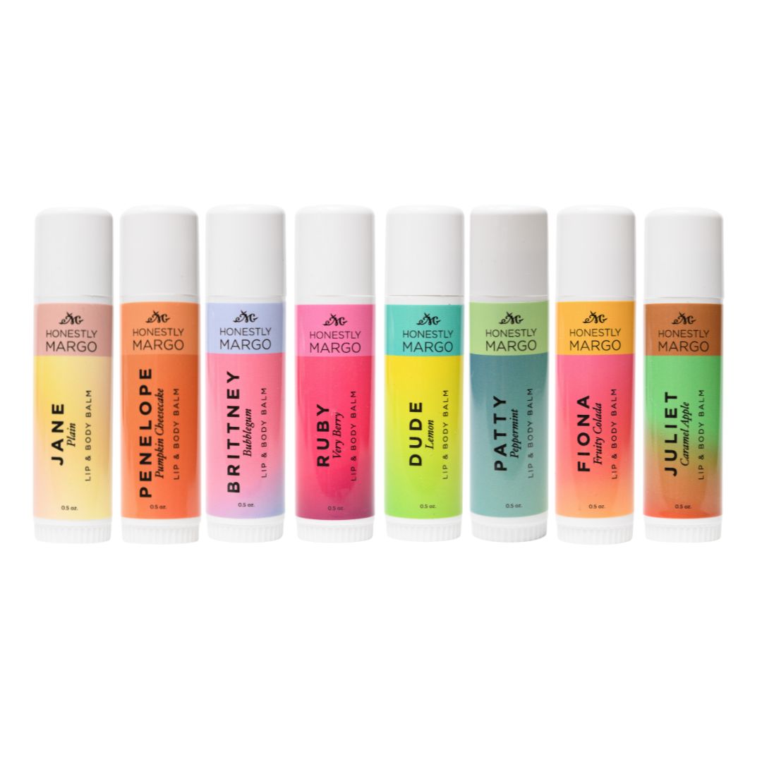 Lip & Body Balm Complete Set | Honestly Margo